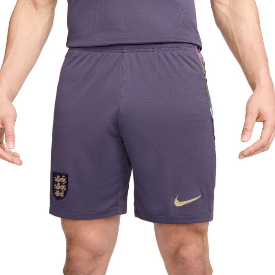 Shorts Nike Inglaterra Segunda Equipación Eurocopa 2024 Donkere Rozijn-Sesam - Fútbol Emotion