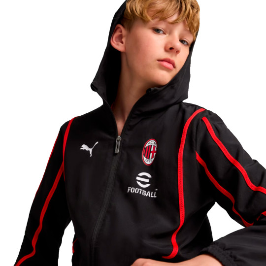 Jack Puma AC Milan Pre-Match 2024-2025 Niño Rood -voor Alles Tijd - Fútbol Emotion