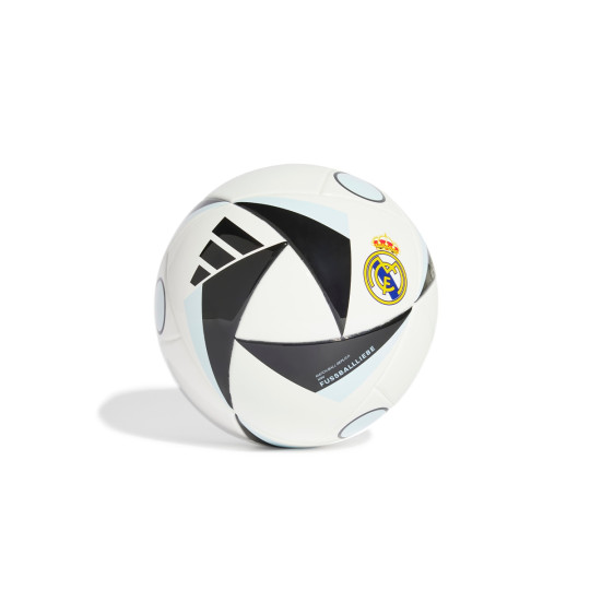 Bal adidas Mini Real Madrid 2024-2025 Wit-Zwart-Sky Tint - Fútbol Emotion