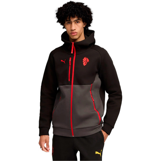 Jack Puma Ac Milan 2025-2026 Fanswear Zwart- voor Alles Rood - Fútbol ...