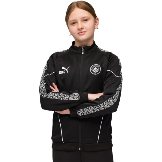 Jack Puma Kinderen Manchester Plaats 2025-2026 Pre-Match Zwart - Fútbol Emotion